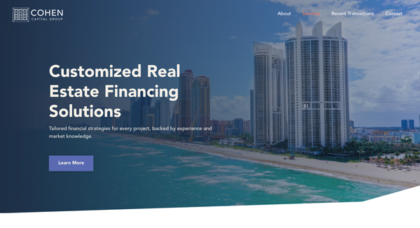 Customized Real Estate Financing Solutions | Cohen Capital Group